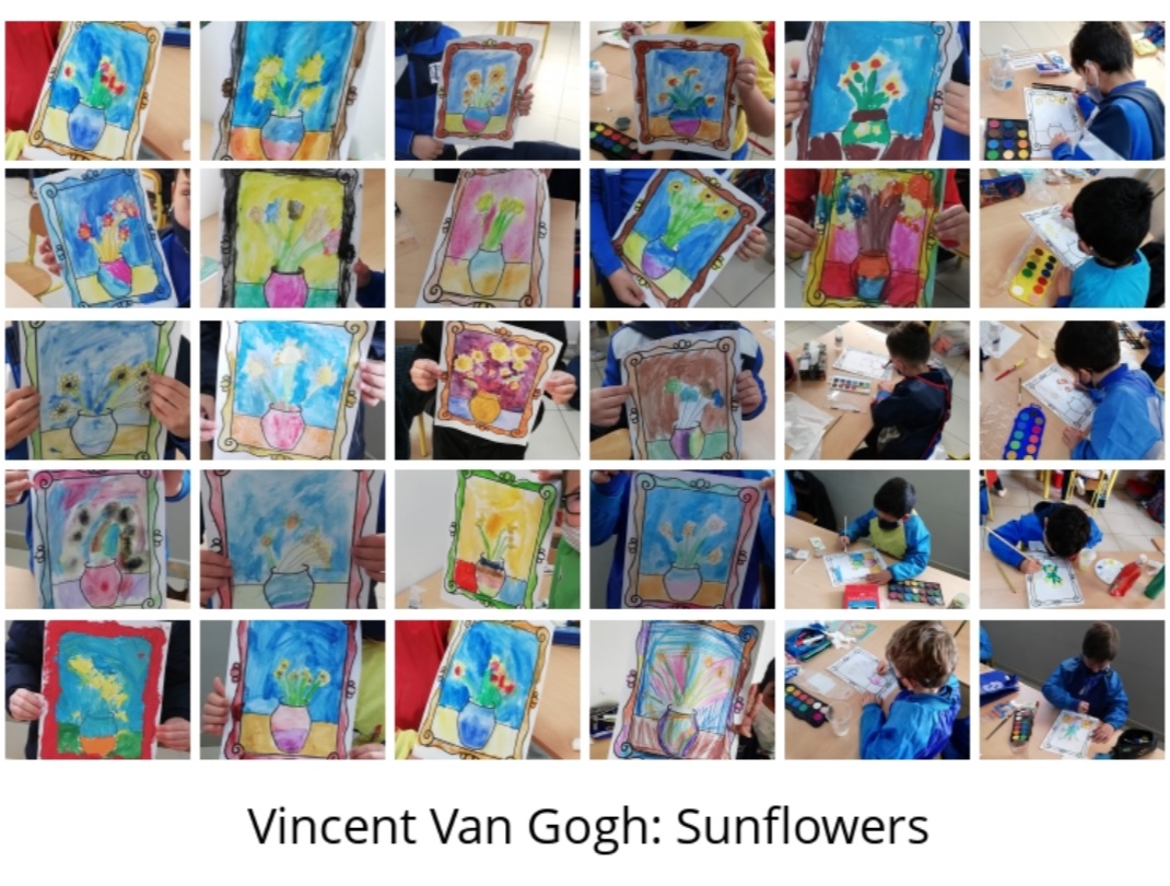 Van Gogh Themed Art & Craft Lessons in Year 2 – The Archbishop's Minor ...